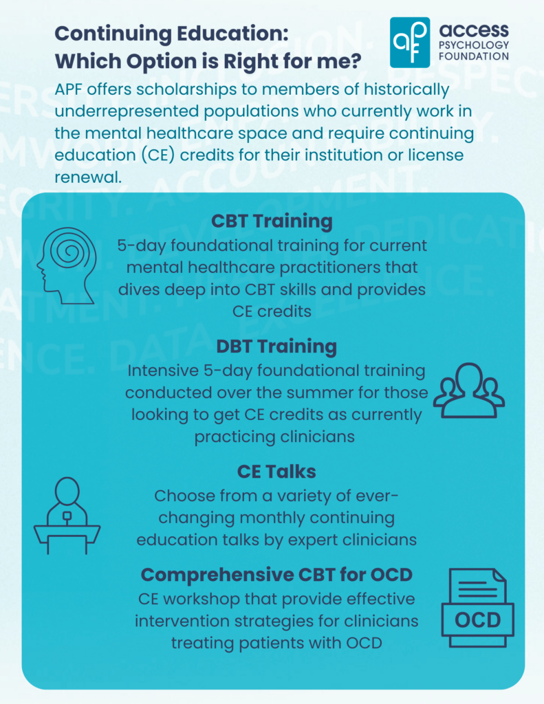 Evidence-Based Mental Health Services - Access Psychology Foundation